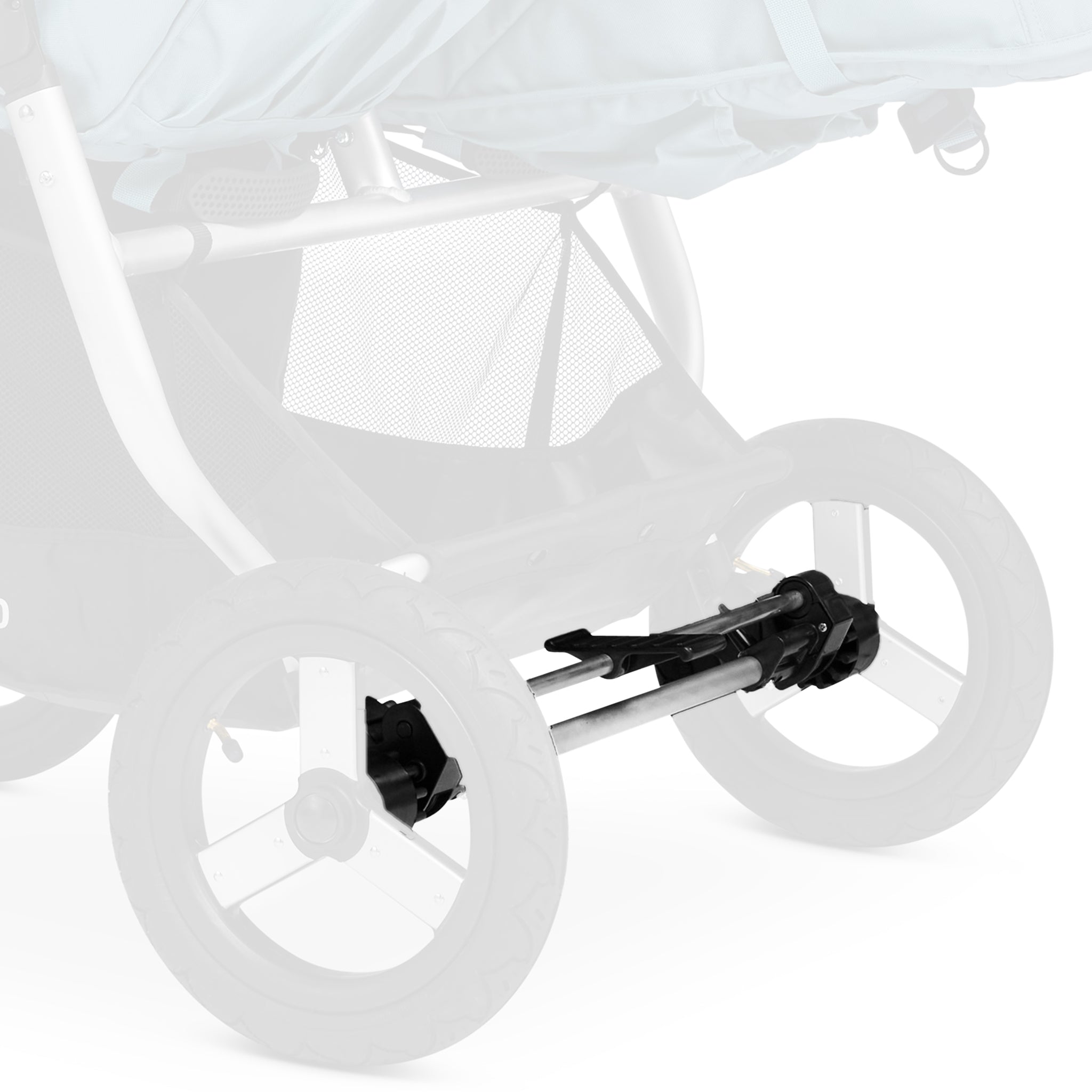 Indie Twin Rear Axle Brake Bar in Silver – Bumbleride