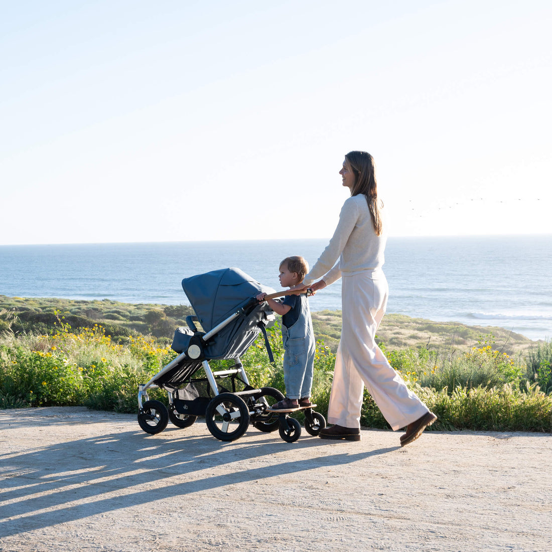 Skateboard Attachment for Stroller | Stroller Standing Board – Bumbleride